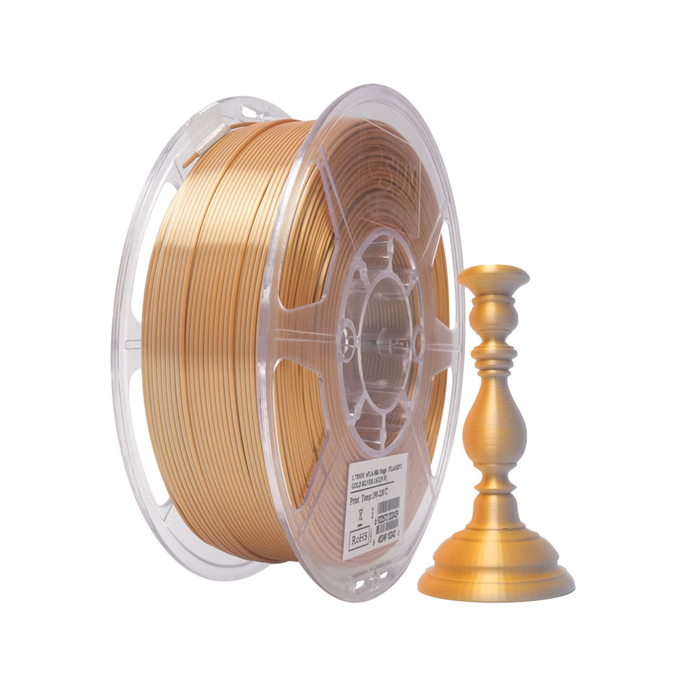Esun eSilk Magic PLA Gold Silver 1.75mm 1kg - Esun Brasil